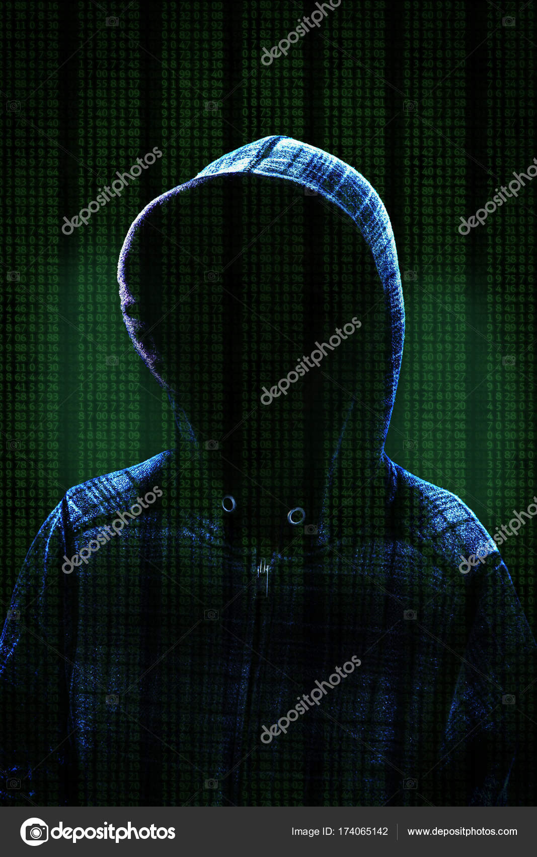 Computer Hacker Committing Cybercrime Stock Photo by ©ronniechua 174065142