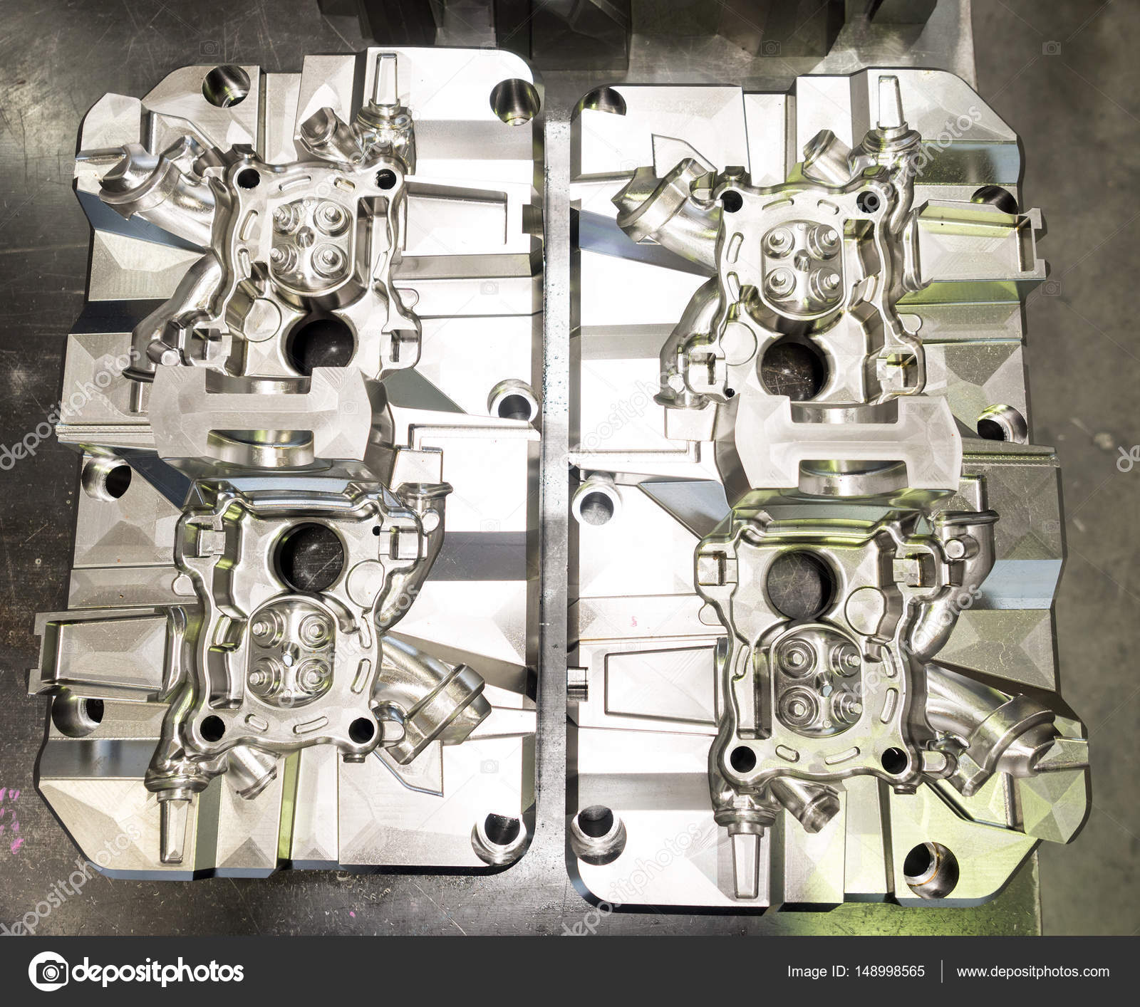 High precision mold and die manufacture for automotive and aero — Stock ...