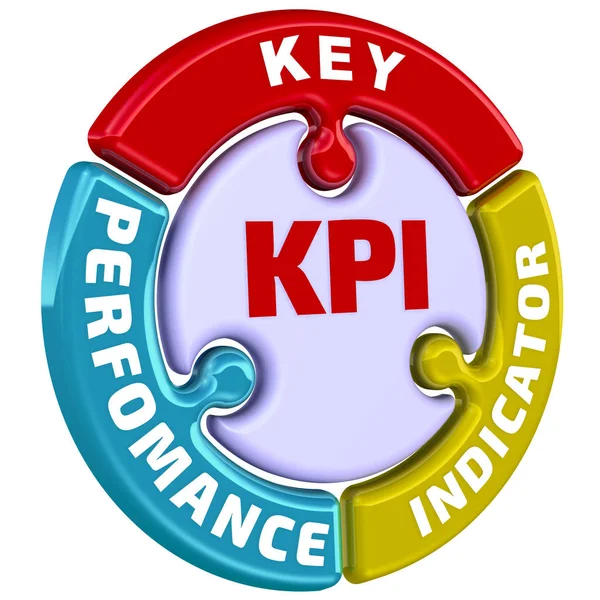 3d six sigma flow chart — Stock Photo © nasirkhan #59674955