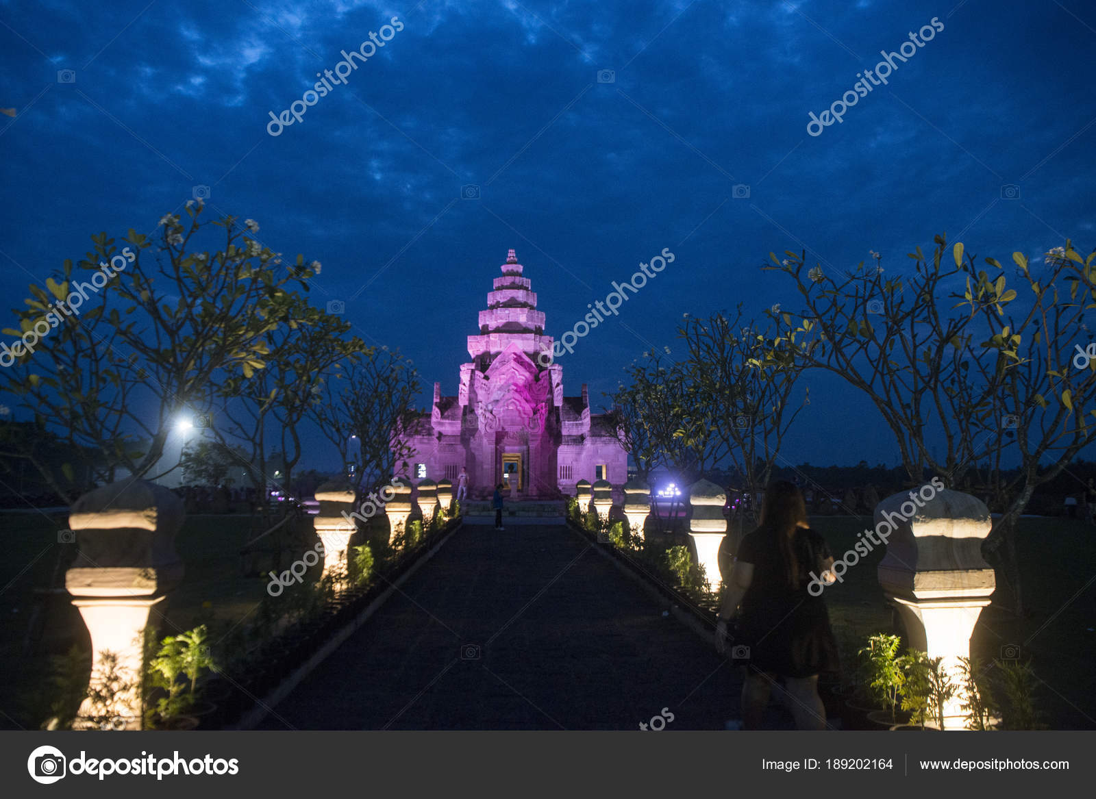Recreated Khmer Temple Buriram Castle City Buriram Province Buri Ram ...