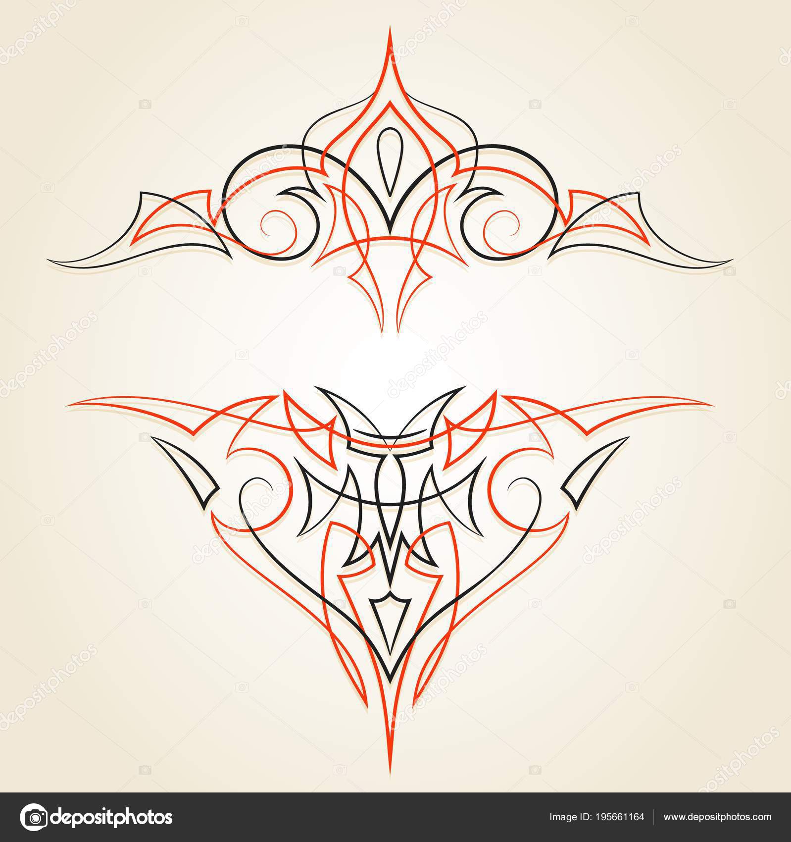 Vector Pinstriping Designs
