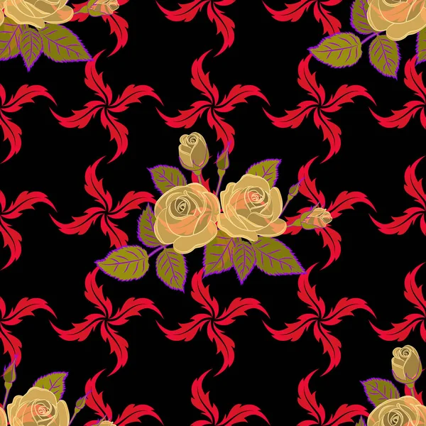 100,000 Thorns roses pattern Vector Images | Depositphotos