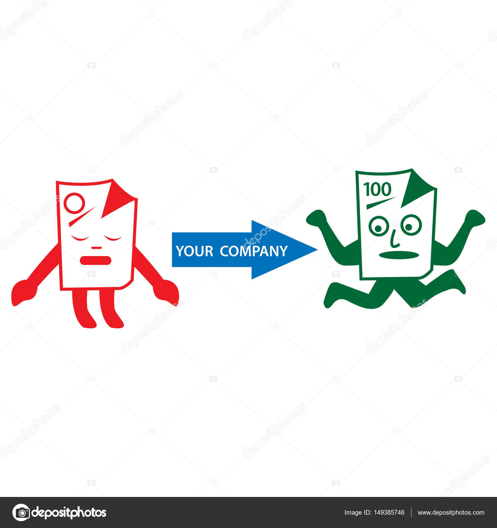 Change Bad Into Good Test Scores Stock Vector by ©sarya 149385746