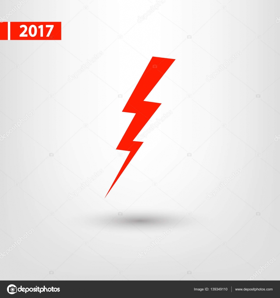 Ilustración del icono del rayo . Vector de stock #139349110 de ©Best3d