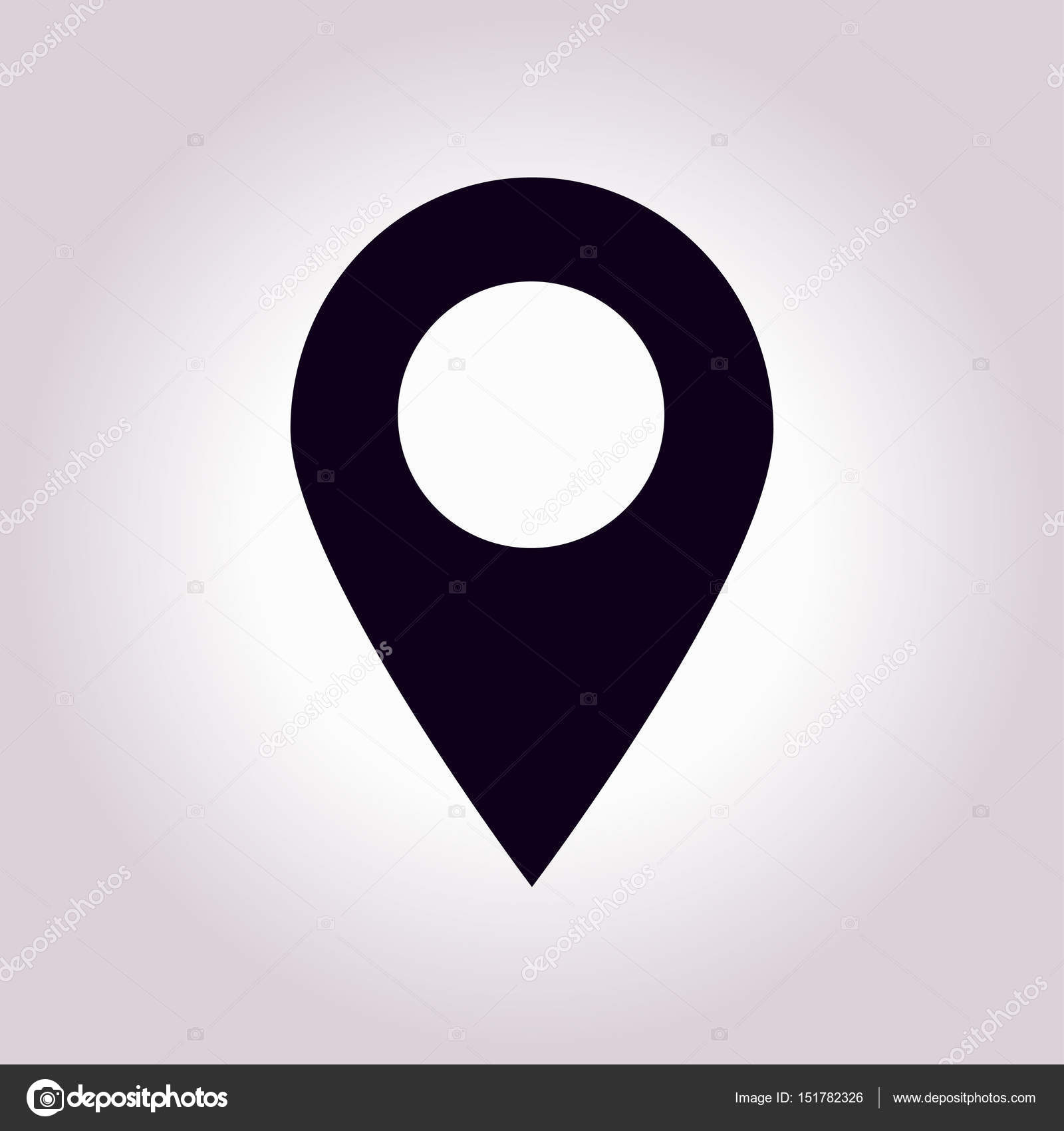 Localisation signe symbole . Stock Vector by ©arhimicrostok 151782326