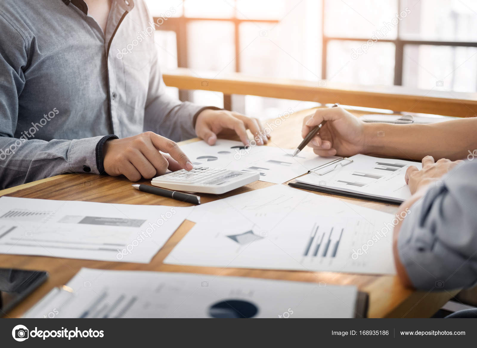 Administrator business man financial inspector and secretary mak Stock ...