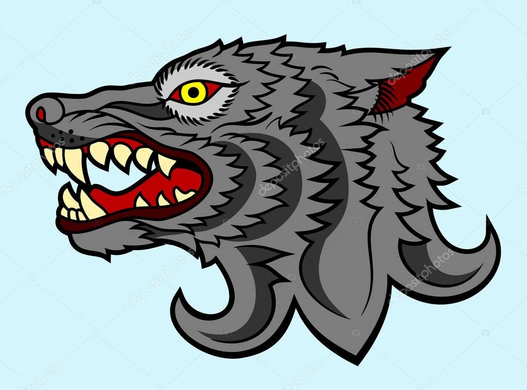 Tatuaggio Morso Lupo Mannaro