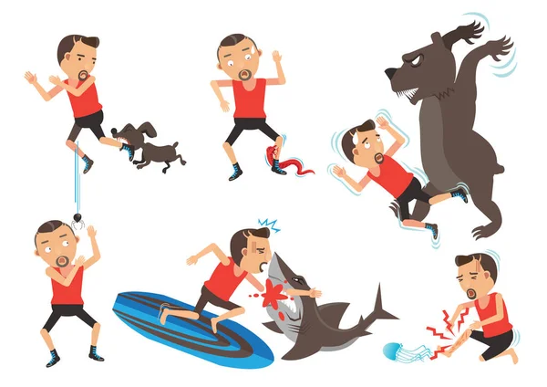 Dog bite Vector Art Stock Images | Depositphotos