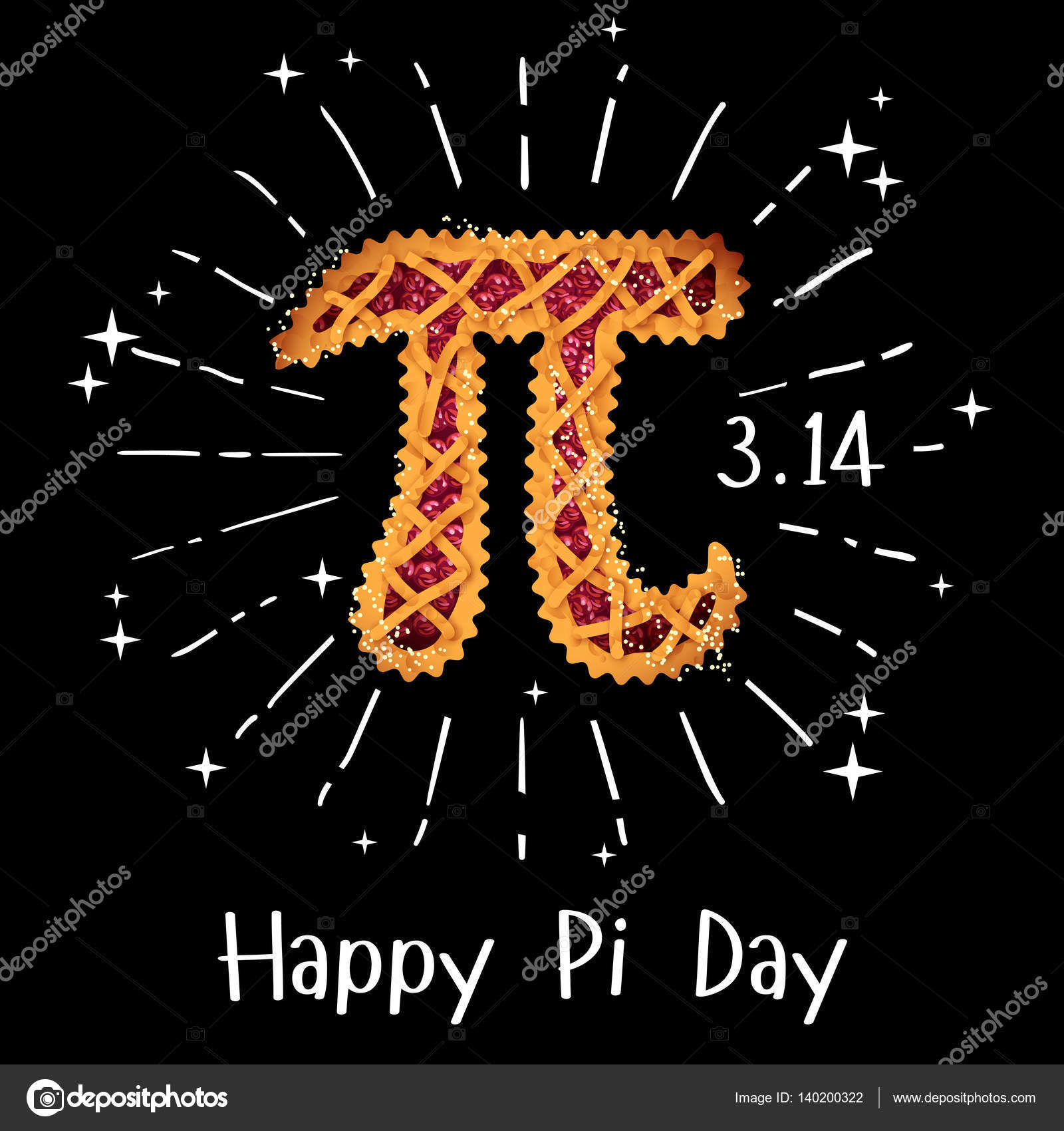 Happy Pi Day! Celebrate Pi Day. Mathematical constant. March 14th. 3.14. Ratio of a circles ...