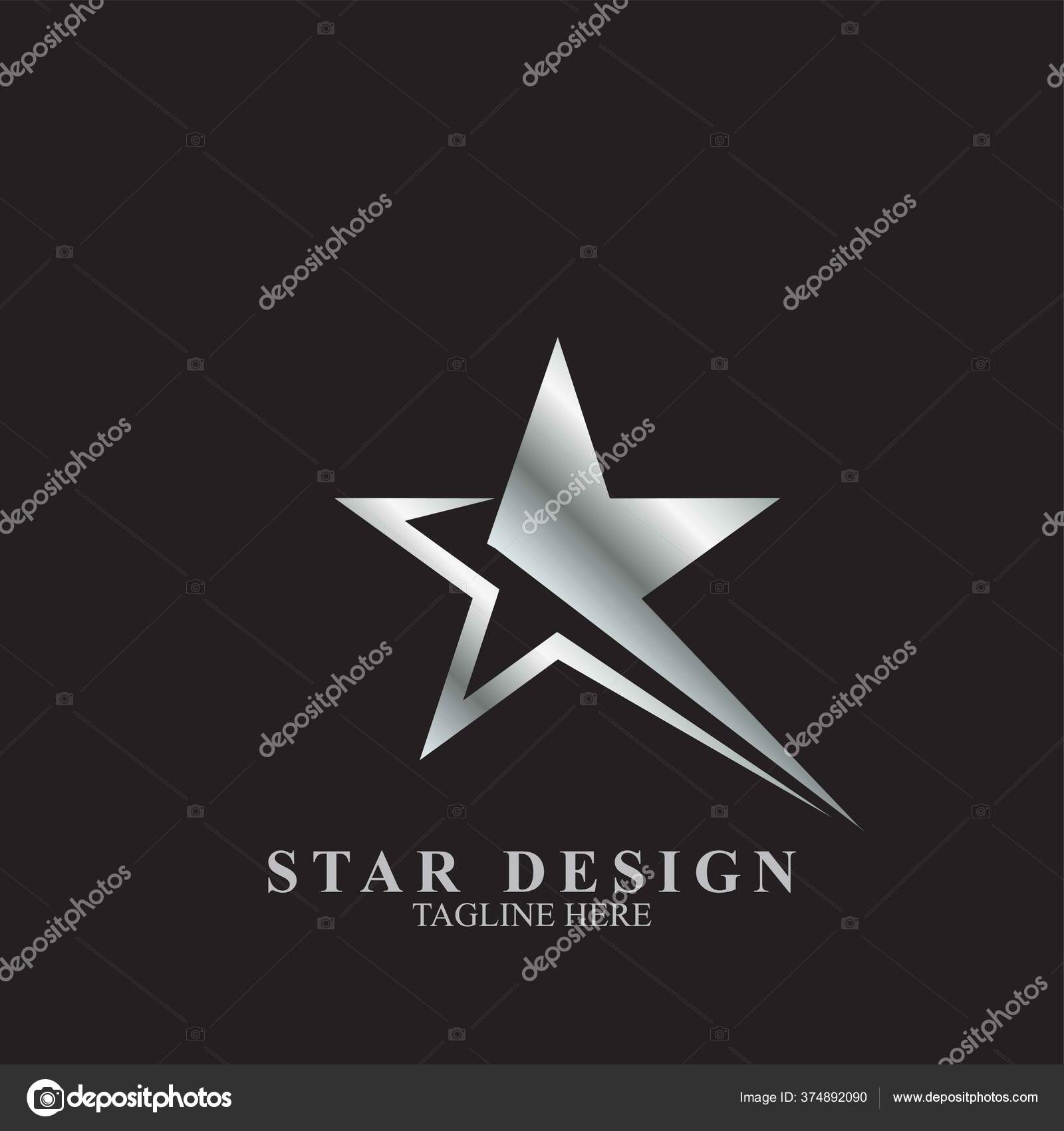 Premium Star Logo Design Abstract Icon Star Vector Template Stock ...