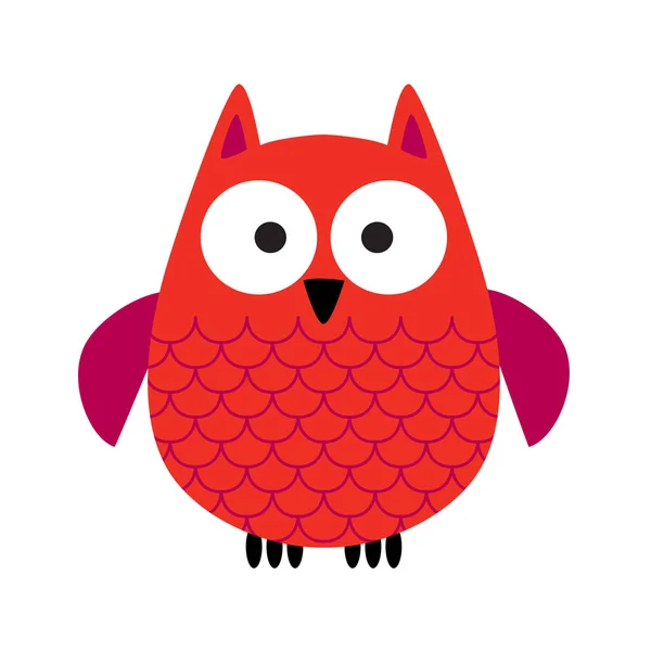 Red Owl Clipart