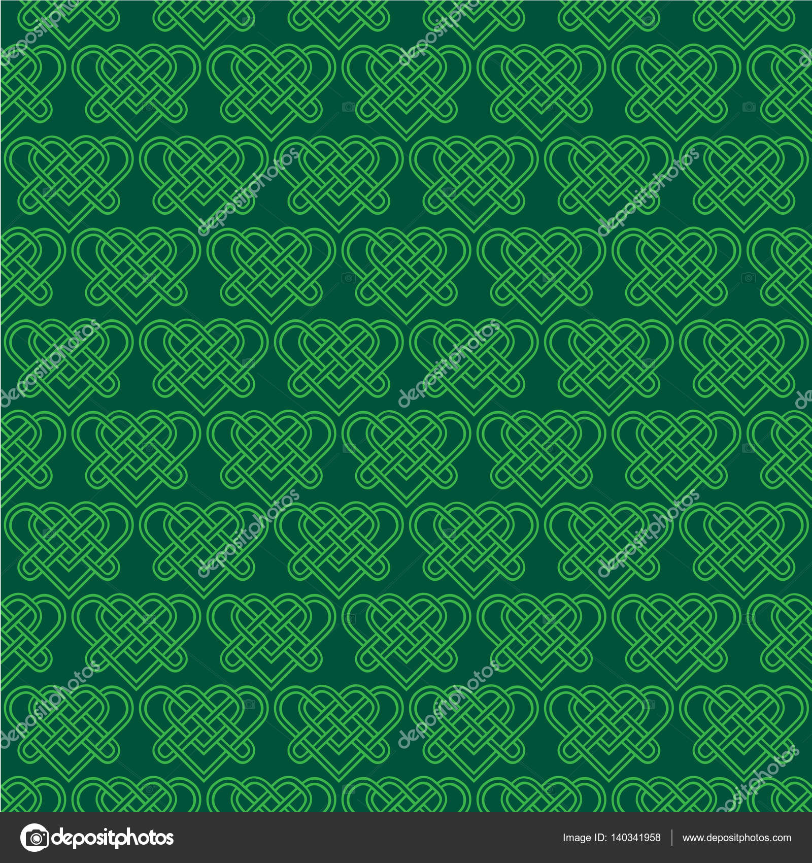 Celtic knot heart pattern Stock Vector Image by ©scrapster #140341958
