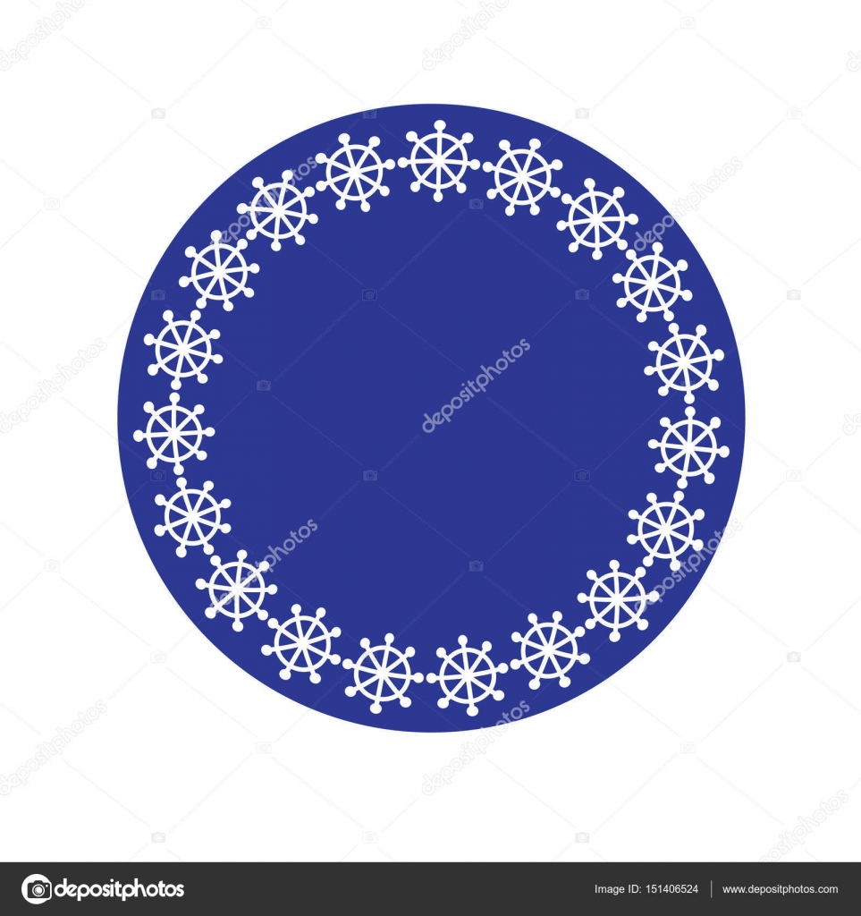 Ship wheel frame Stock Vector Image by ©scrapster #151406524