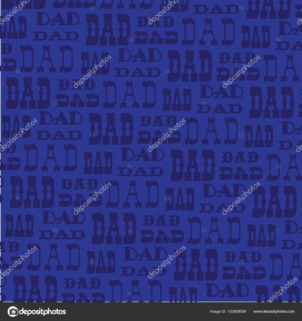 Blue dad pattern Stock Vector by ©scrapster 153808056