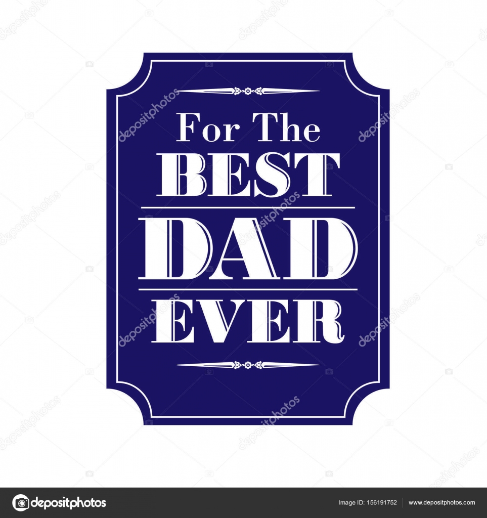 Mejor plantilla de tarjeta de papá Vector de stock #156191752 de ©scrapster