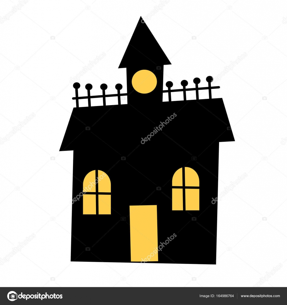 Halloween haunted house icon Stock Vector Image by ©scrapster #164986764
