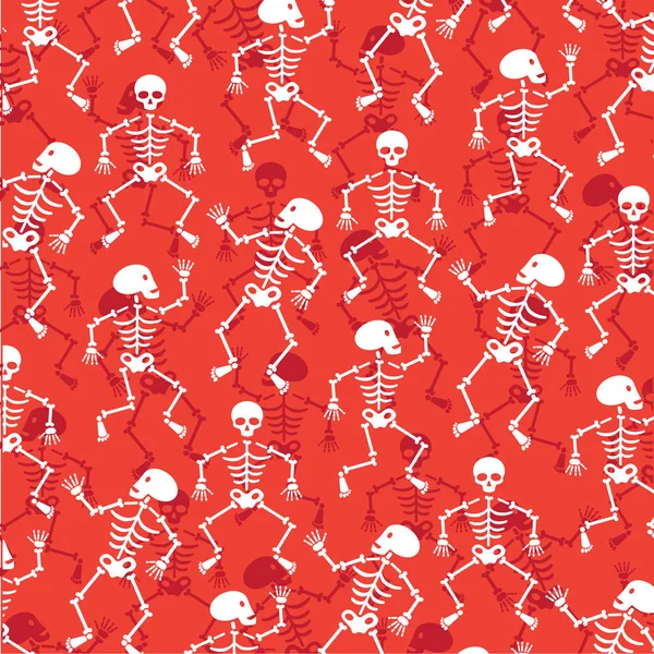 White skeletons on purple — Stock Vector © scrapster #126350380