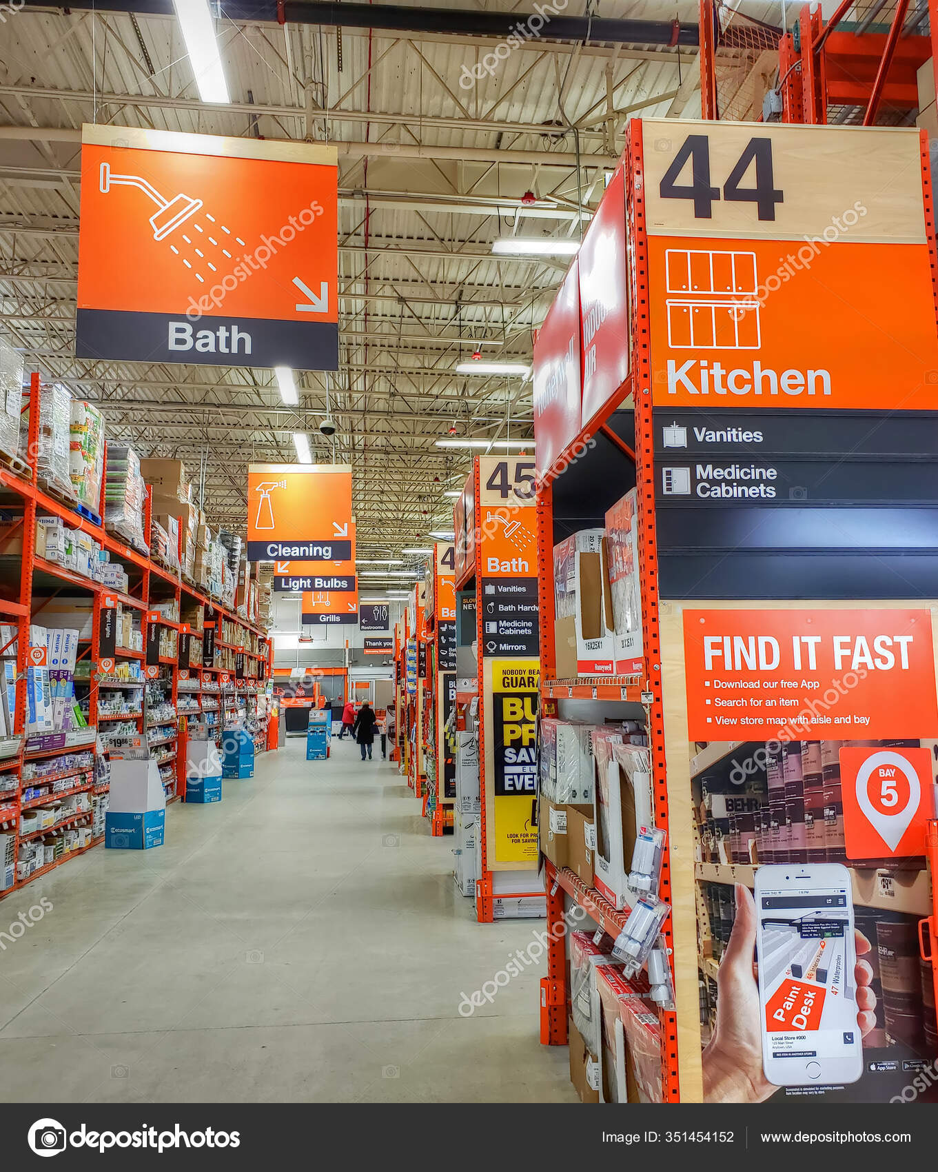 Home Depot Aisle Map