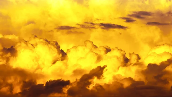 Golden Cloud Background
