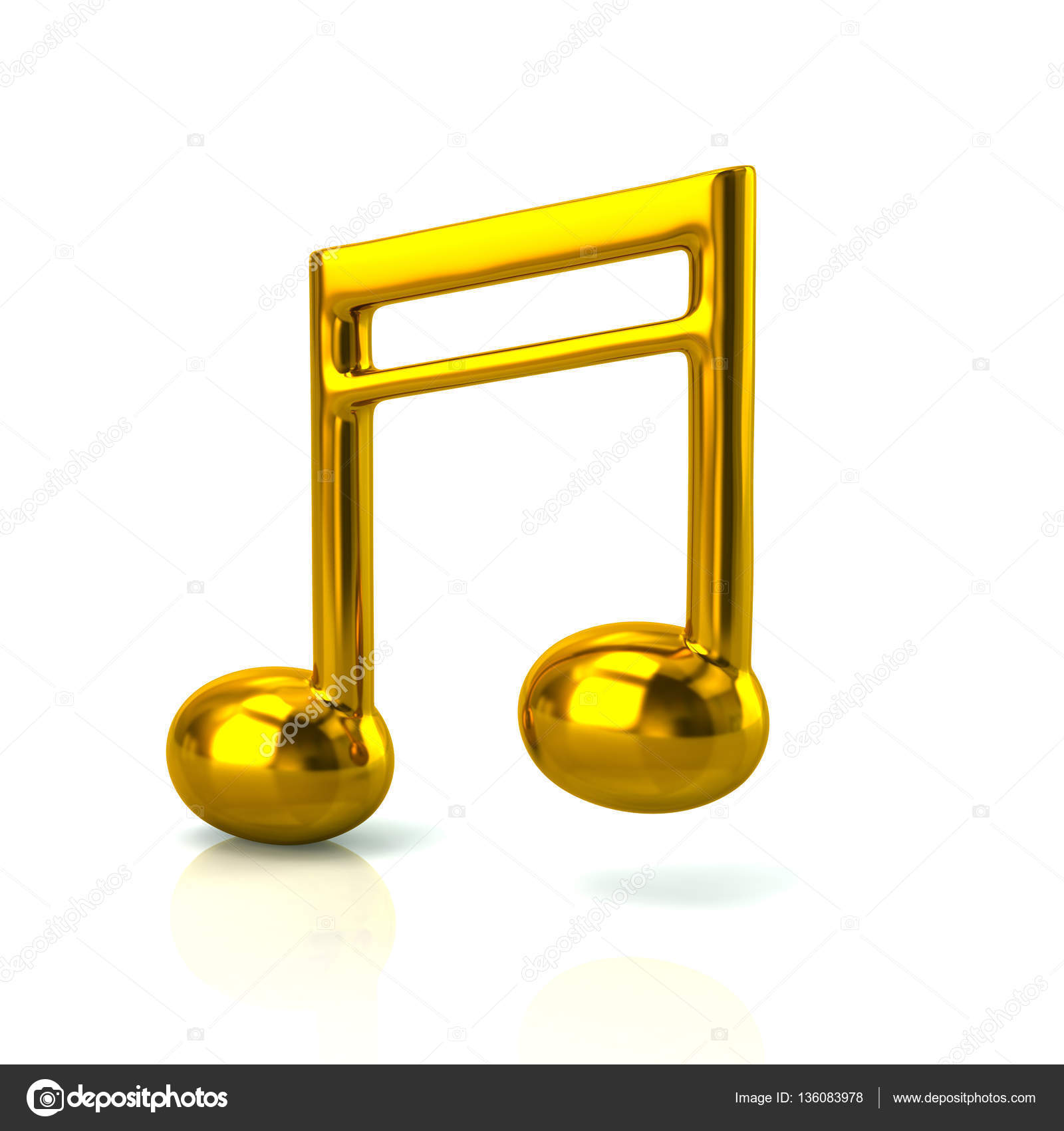 Gold Music Note Images