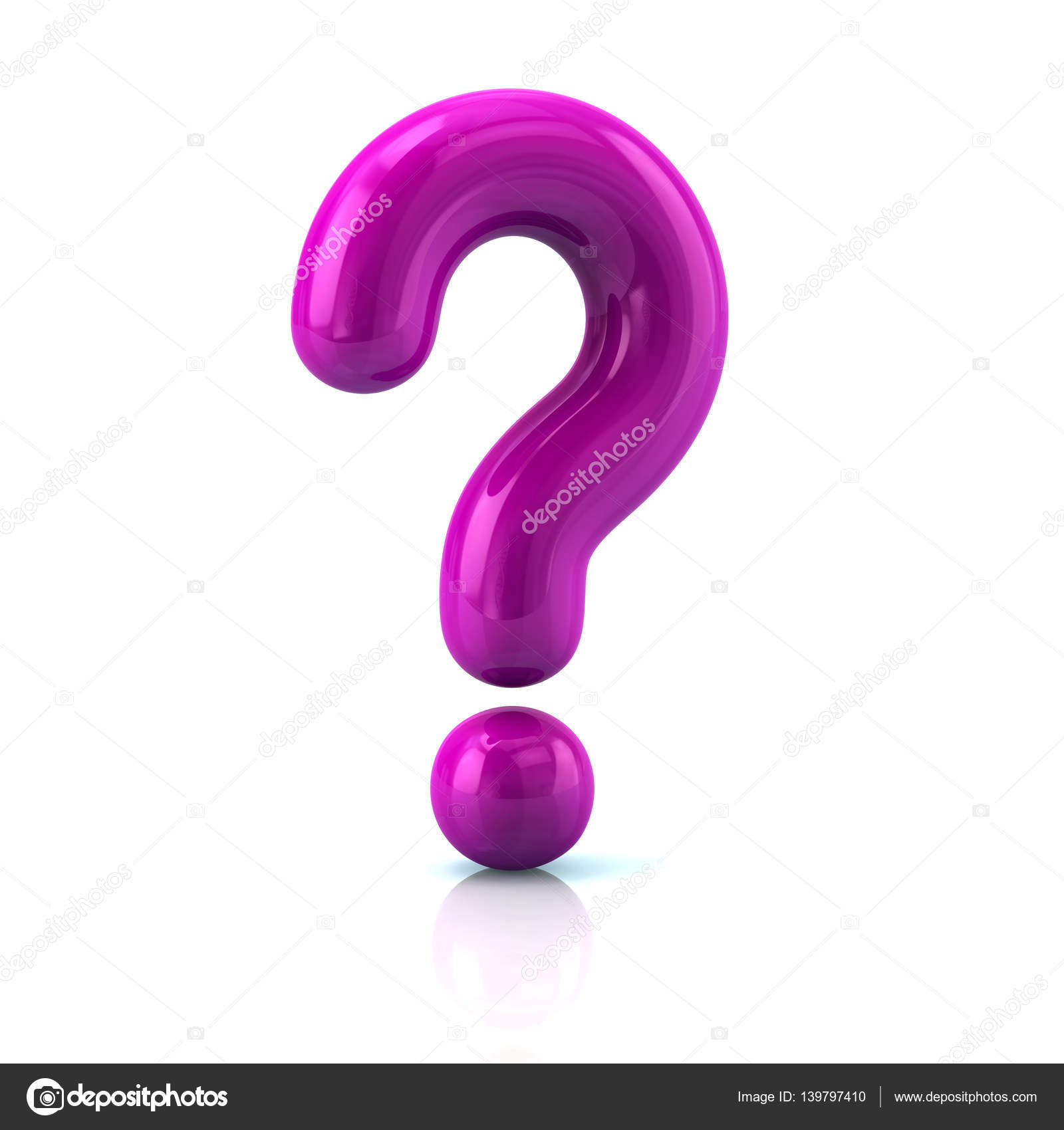 Purple question mark sign — Stock Photo © valdum #139797410