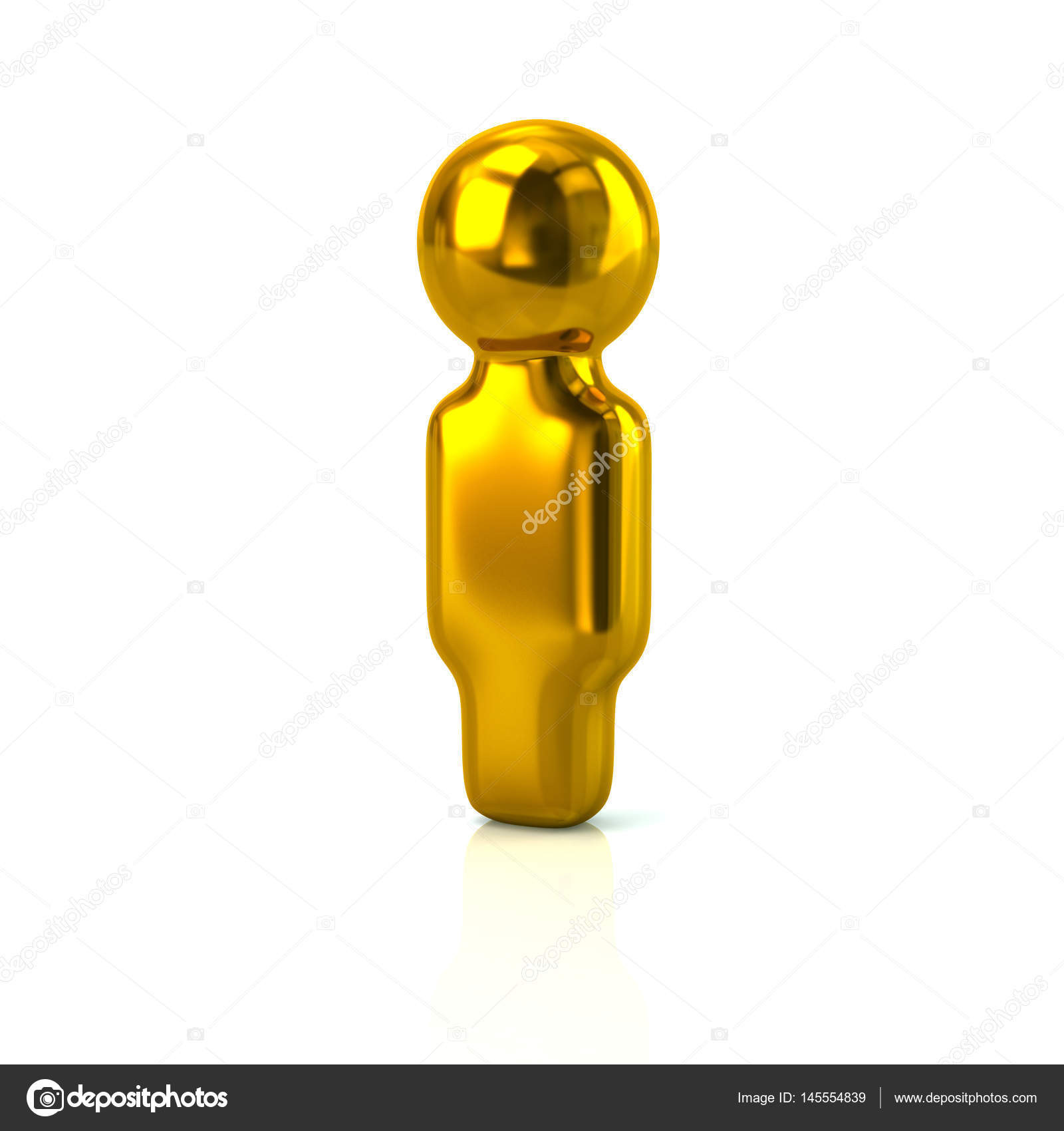 Gold user icon ⬇ Stock Photo, Image by © valdum #145554839