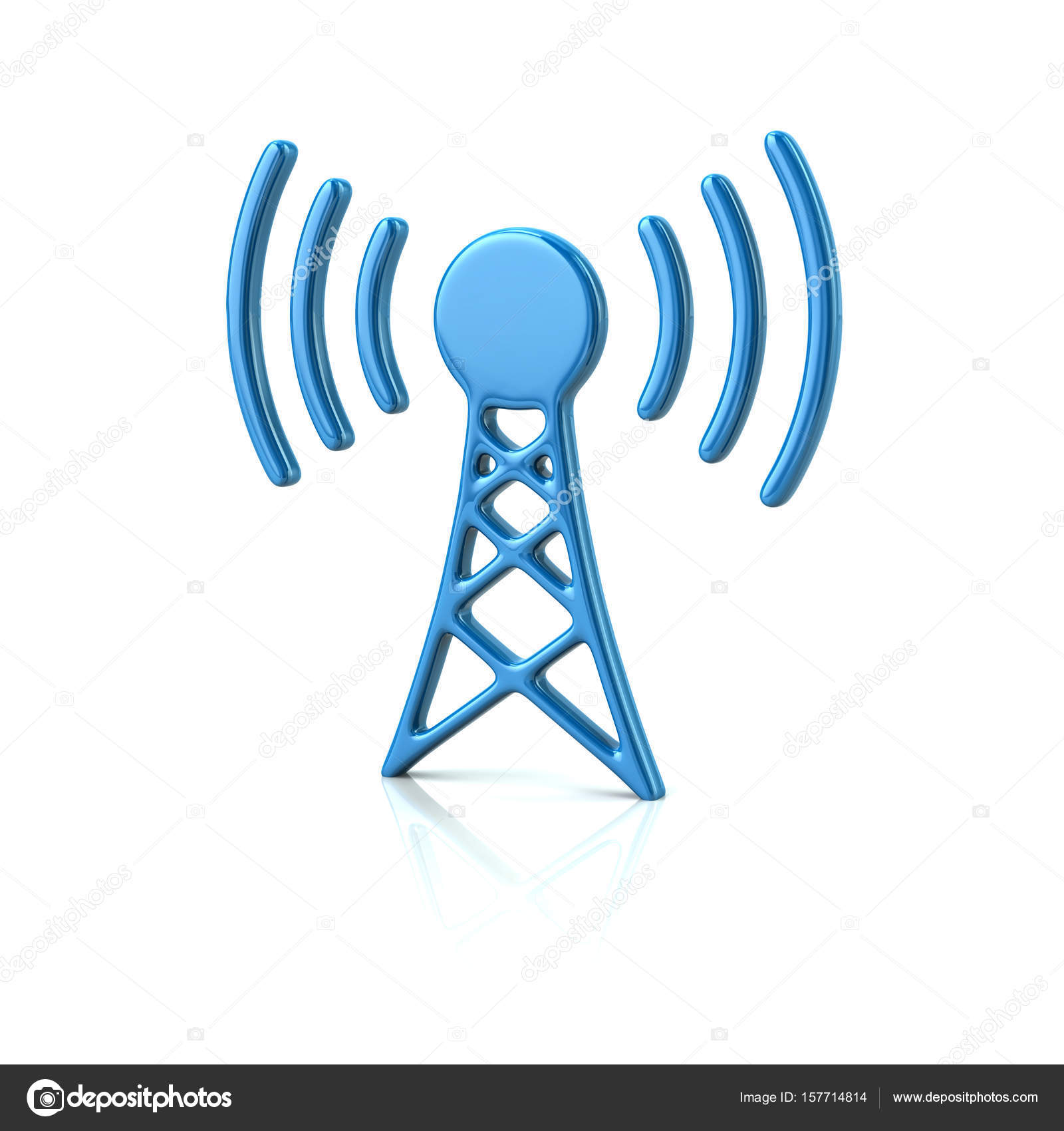 3d Cell Tower Icon