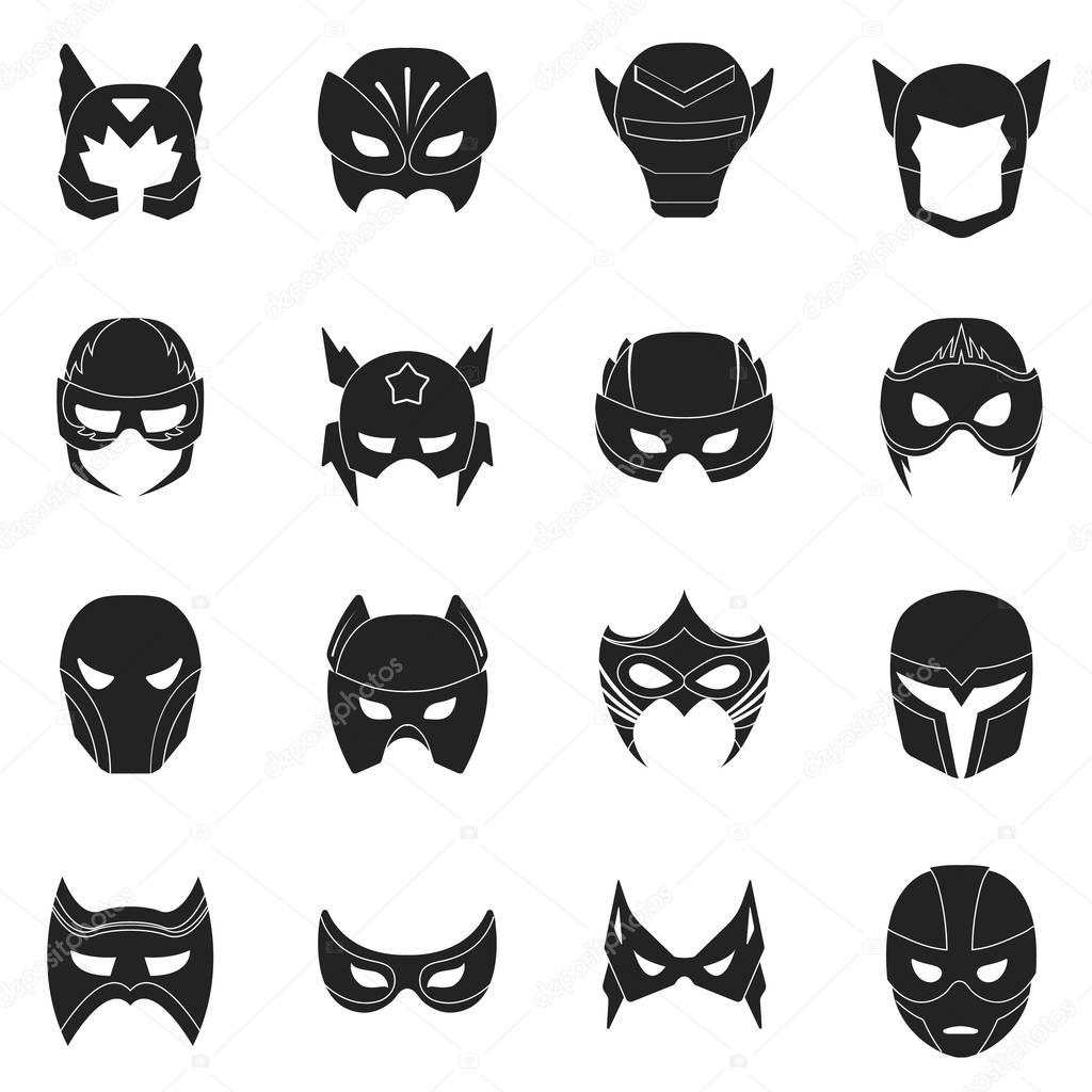 Black Superhero Masks