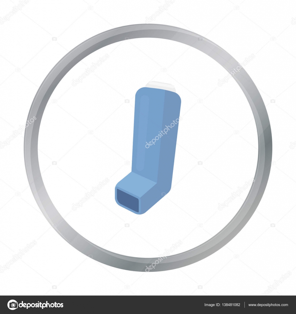 Inhaler icon cartoon. Single medicine icon from the big medical ...
