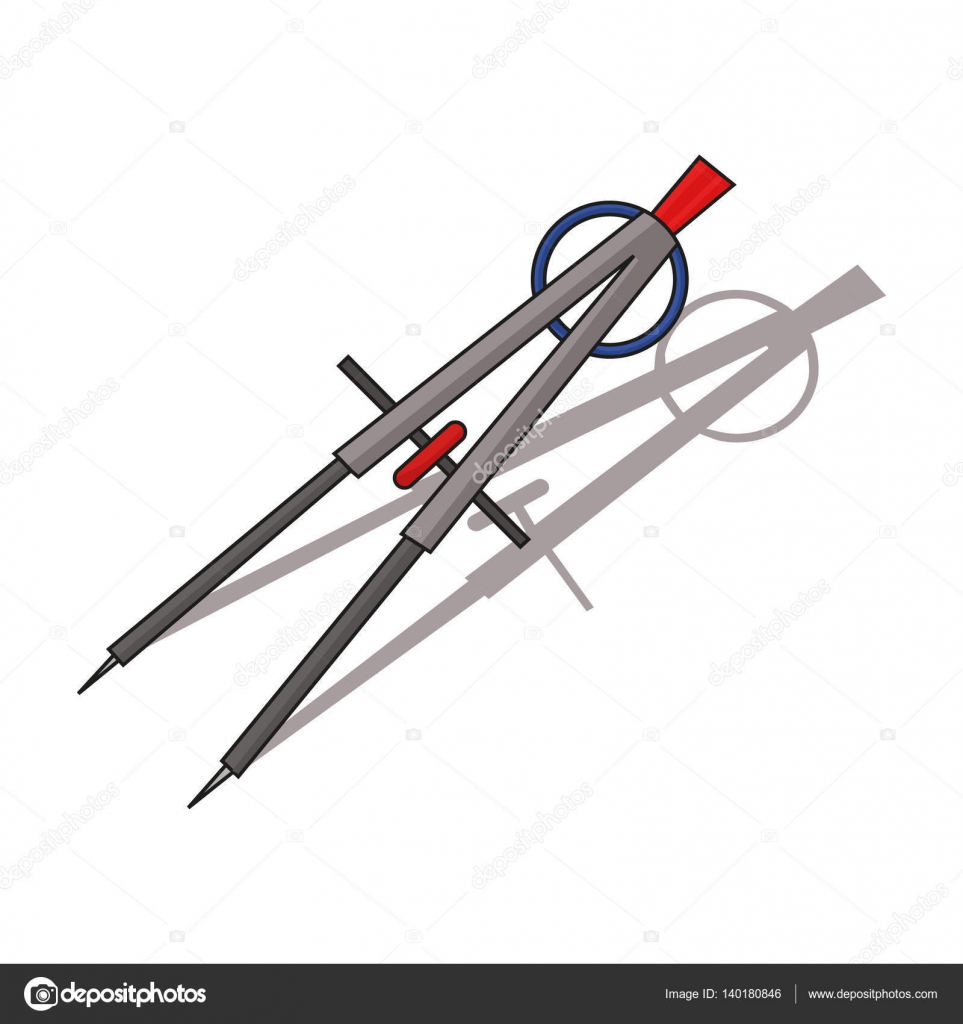 Dividers icon in cartoon style isolated on white background. Architect ...