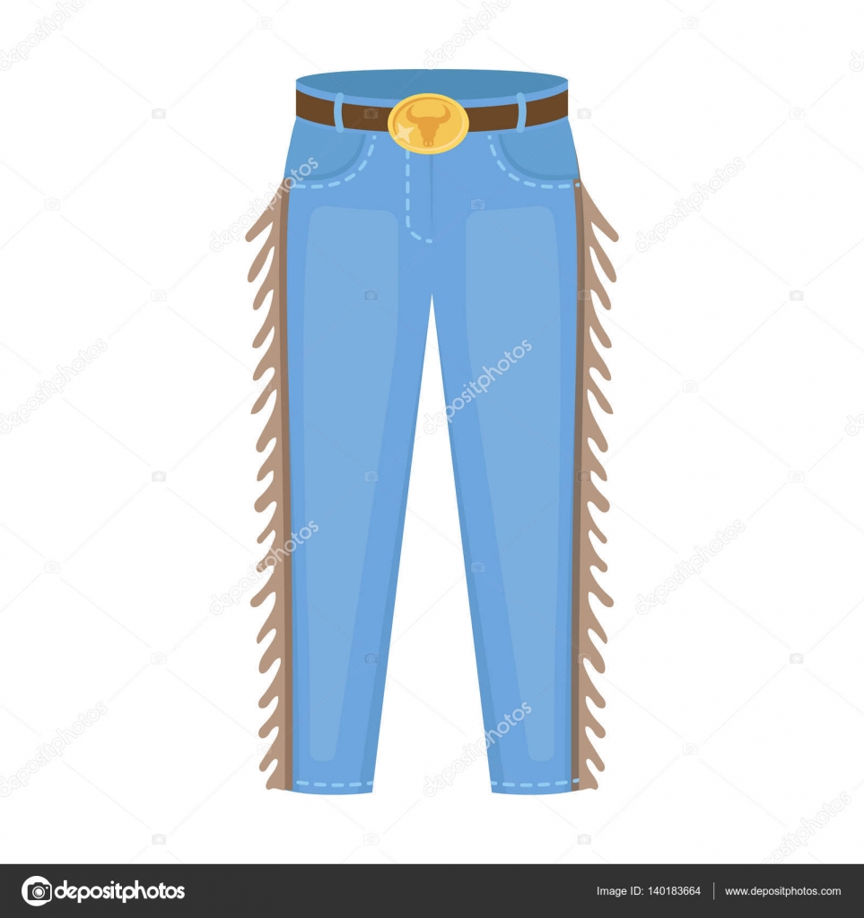 Vaquero icono vaqueros en estilo de dibujos animados aislados sobre ...