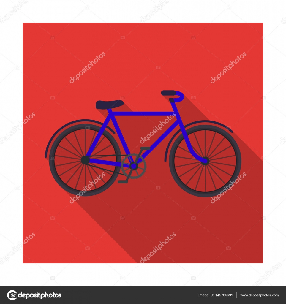 Walking bicycle with large shields and curves driving. Economical ...