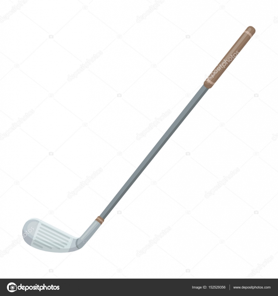 Putter for golf.Golf club single icon in cartoon style vector symbol ... Putter for golf.Golf club single icon in cartoon style vector symbol ...