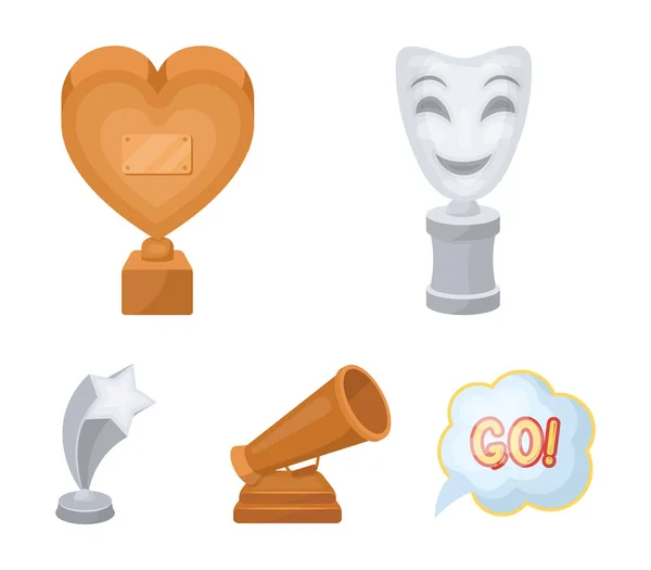 White Mask Mime for the best drama, a prize in the form of the heart ...