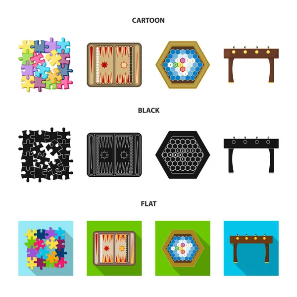 Board game cartoon,outline,flat icons in set collection for design ...