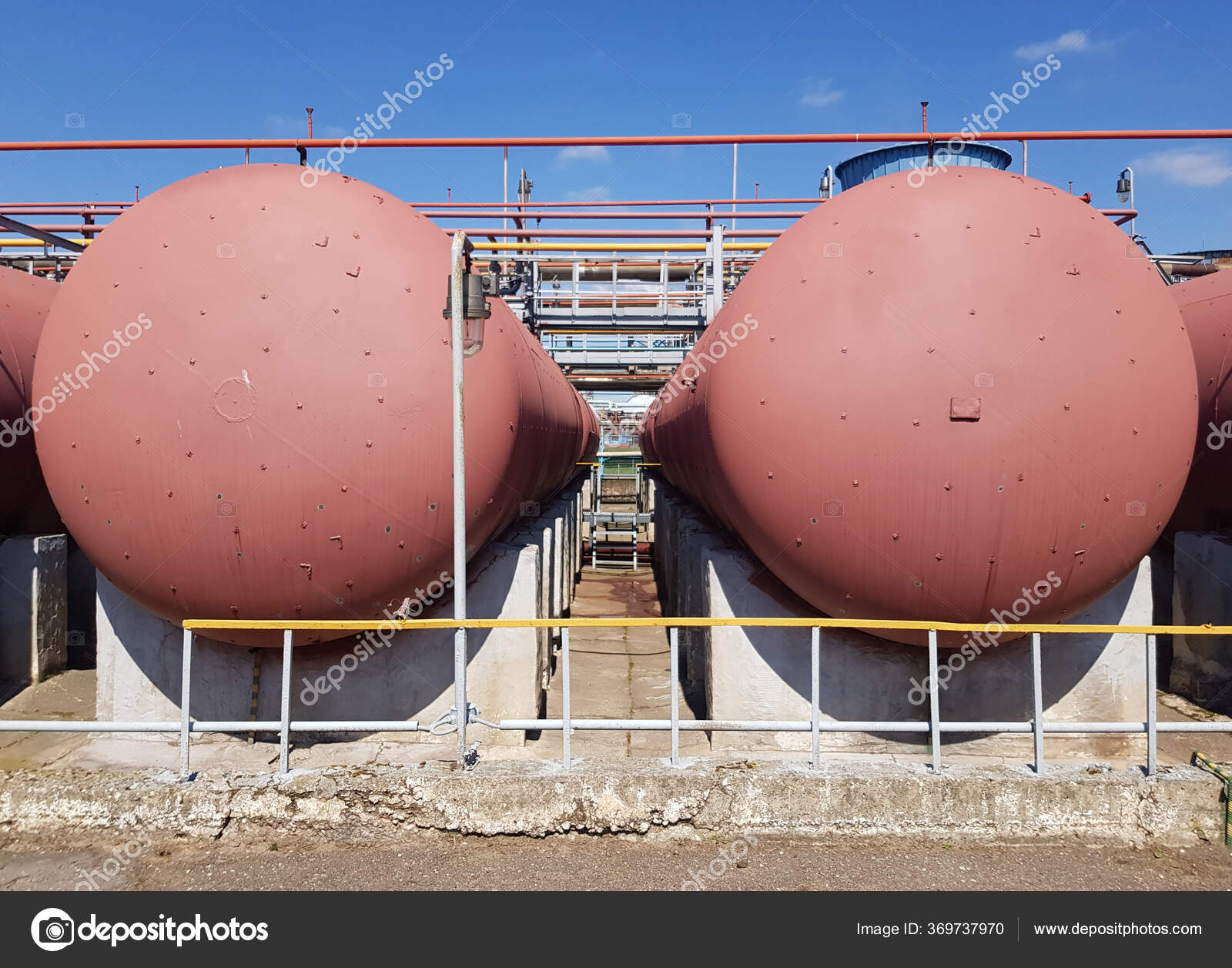 Two Red Containers Storing Flammable Liquids — Stock Photo © yarm.sasha ...