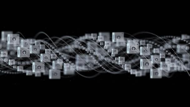 Carbon Molecule Animation Rendering Background Loop ⬇ Video by © v ...