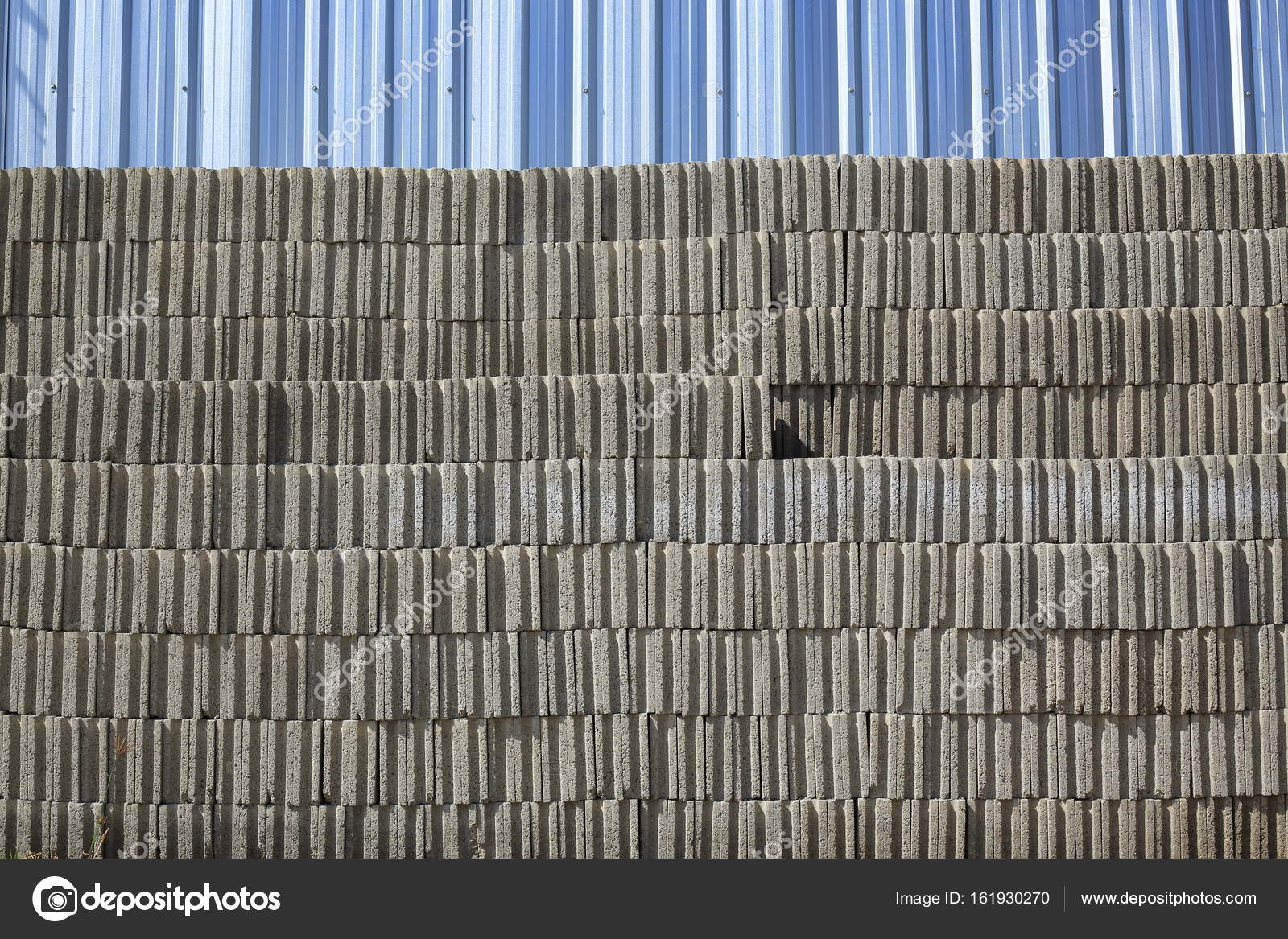 Concrete block building material — Stock Photo © Sutichak #161930270