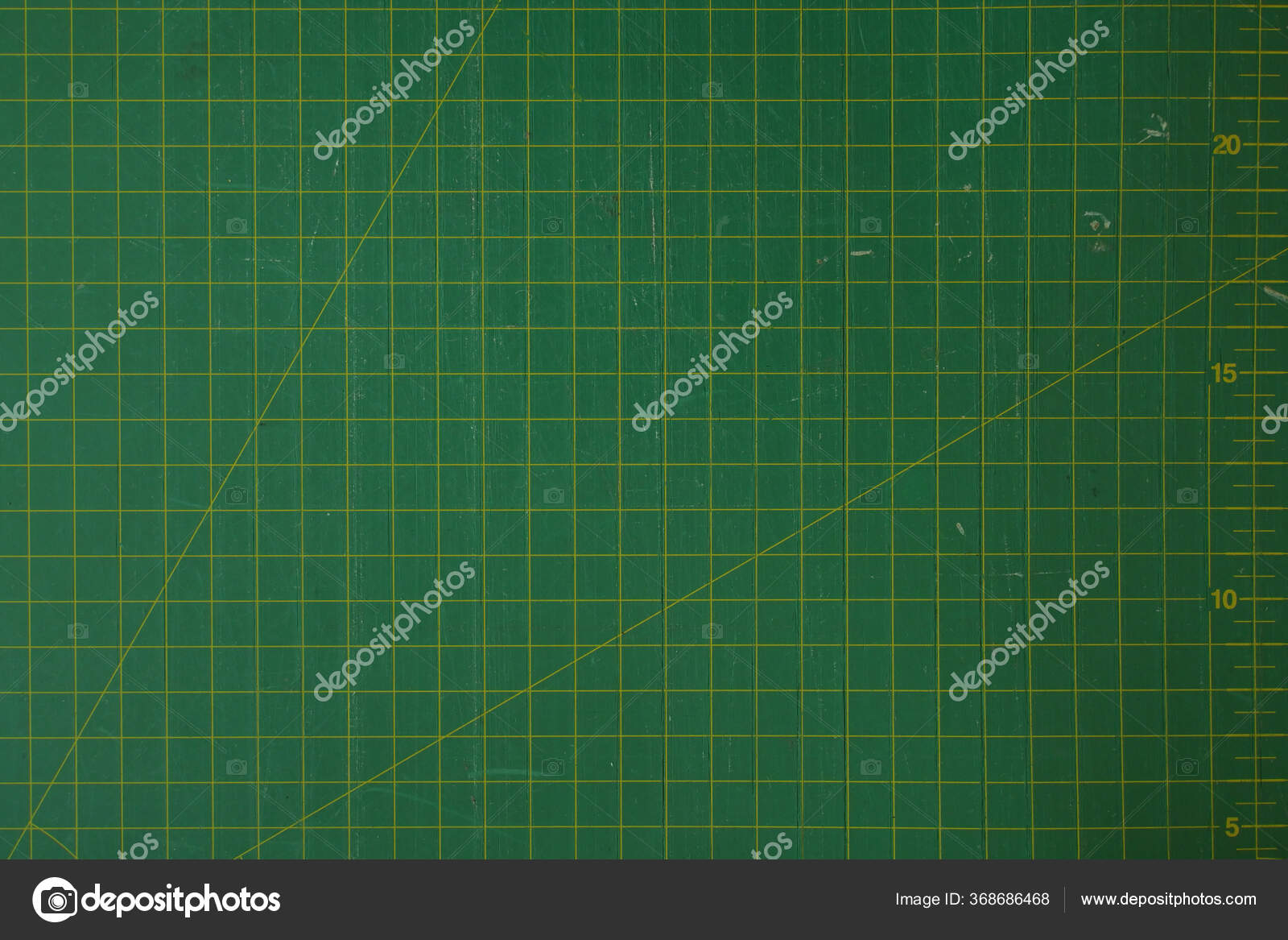 Green Cutting Mat Scale Scratch Texture Cutter — Stock Photo © Sutichak ...