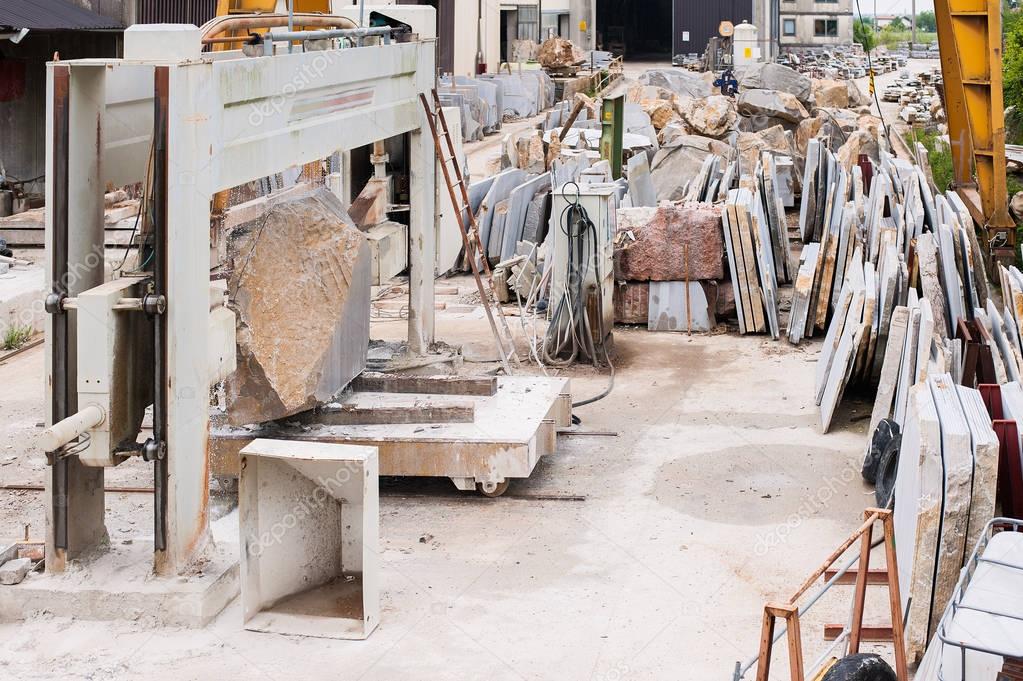 Planta para cortar bloques de piedra en losas para la construcci n i 2024