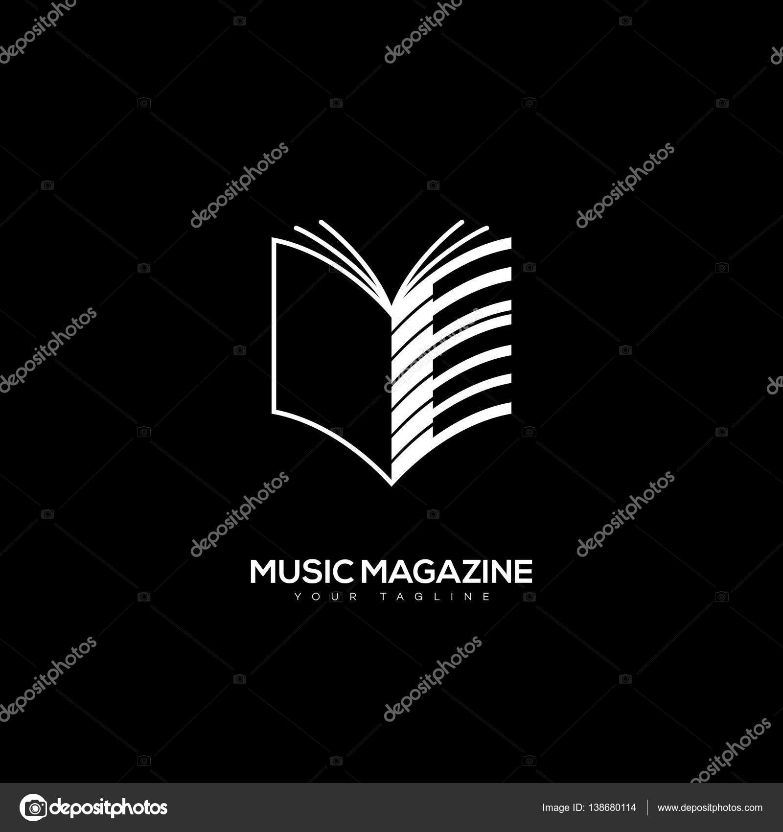 Music magazine logo Stock Vector Image by ©jazzzzzvector #138680114