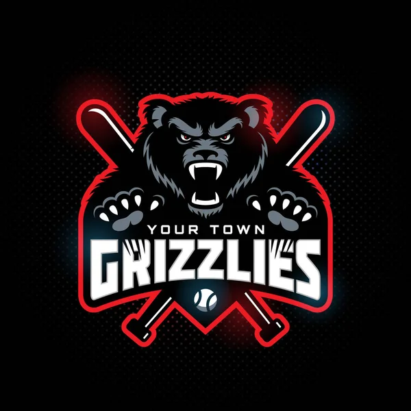 Grizzly mascot template Stock Vector Image by ©jazzzzzvector #149768632