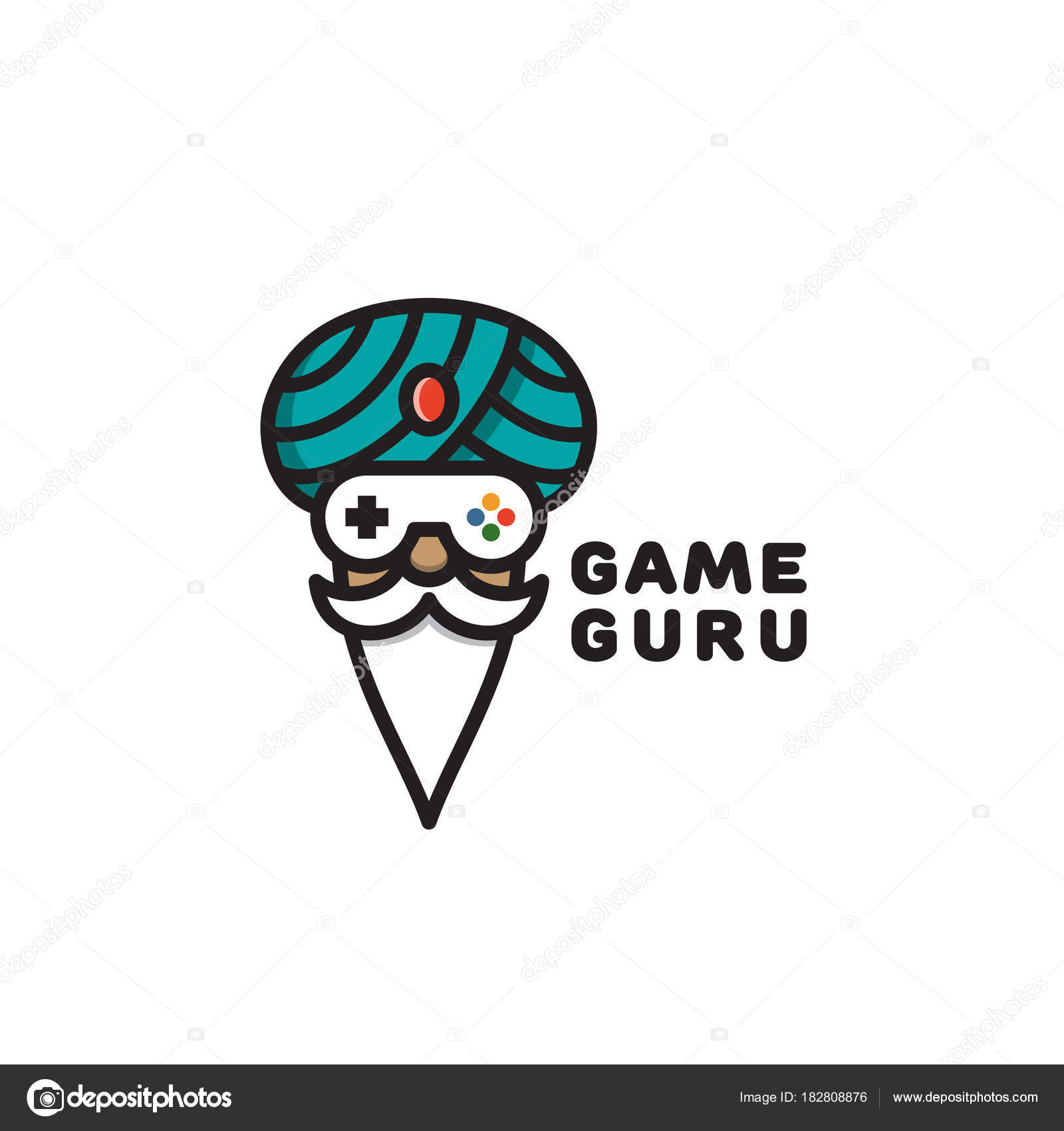 Game guru logo Stock Vector Image by ©jazzzzzvector #182808876