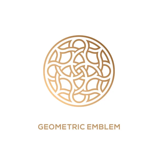 Geometric emblem template Stock Vector by ©jazzzzzvector 185471392