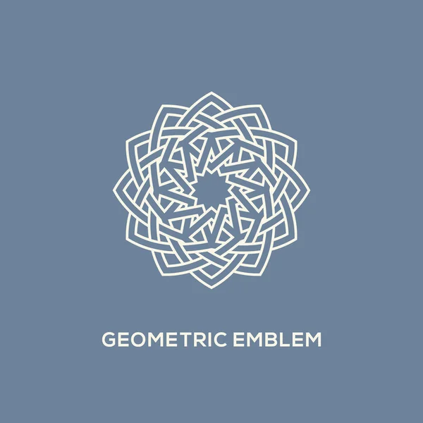 Geometric emblem template Stock Vector by ©jazzzzzvector 185471392