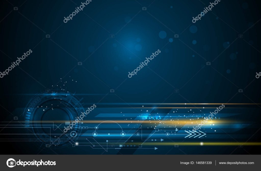 Vector Abstract, science, futuristic, energy technology concept Stock ...