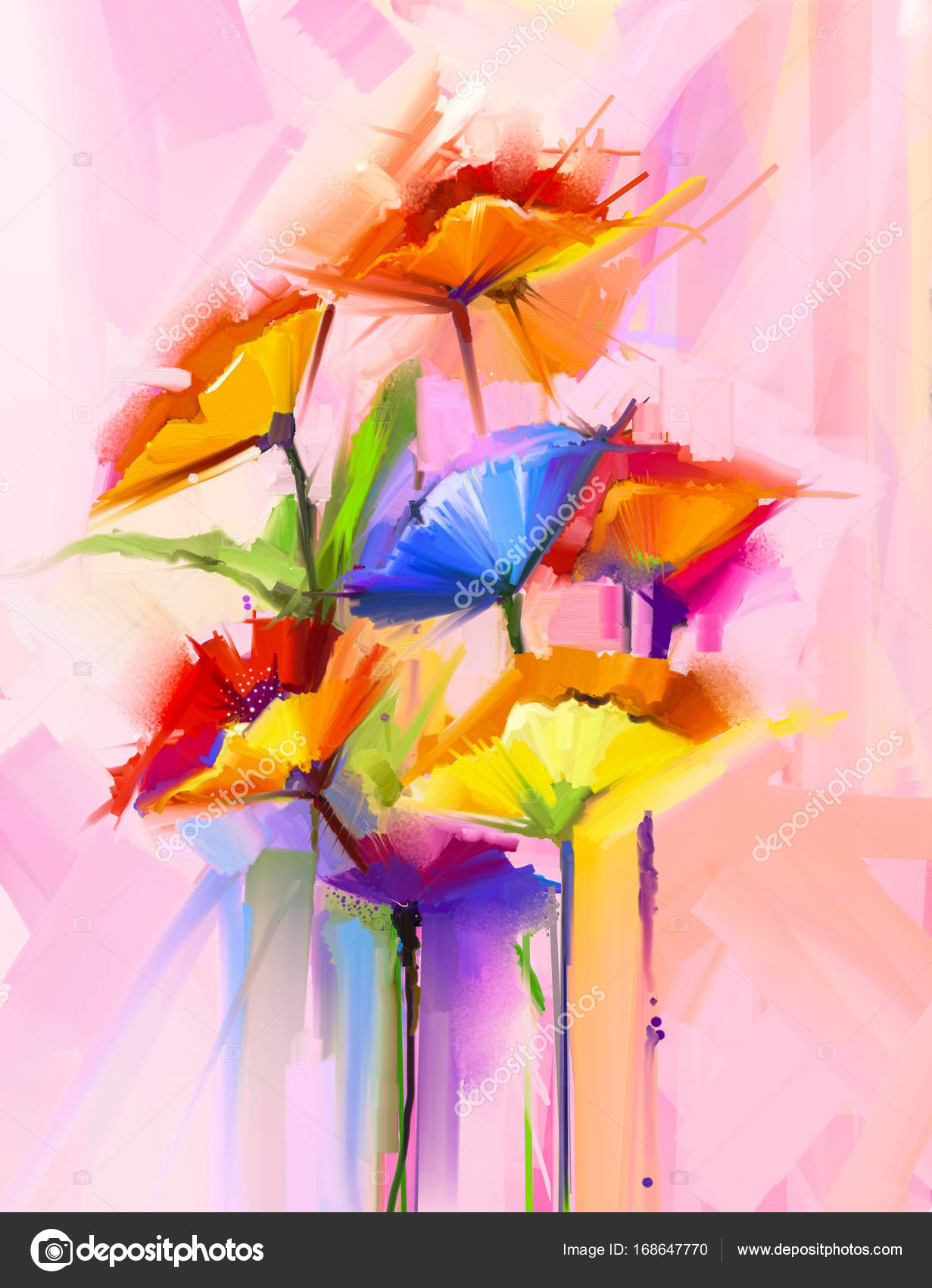 Spring Painting Abstract