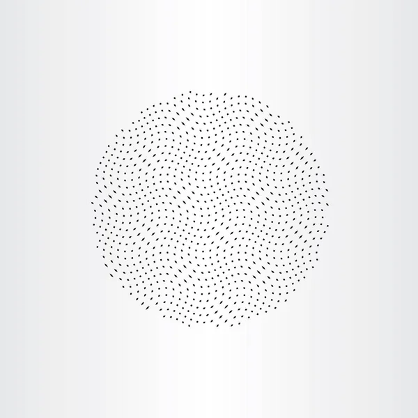 Abstract background with circle particles in perspective ⬇ Vector Image ...