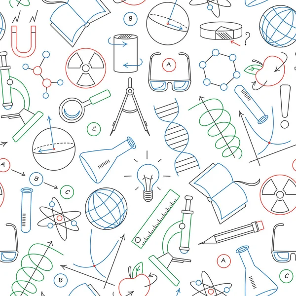 Hand Drawn Science seamless pattern Stock Vector Image by ©ksuksu ...