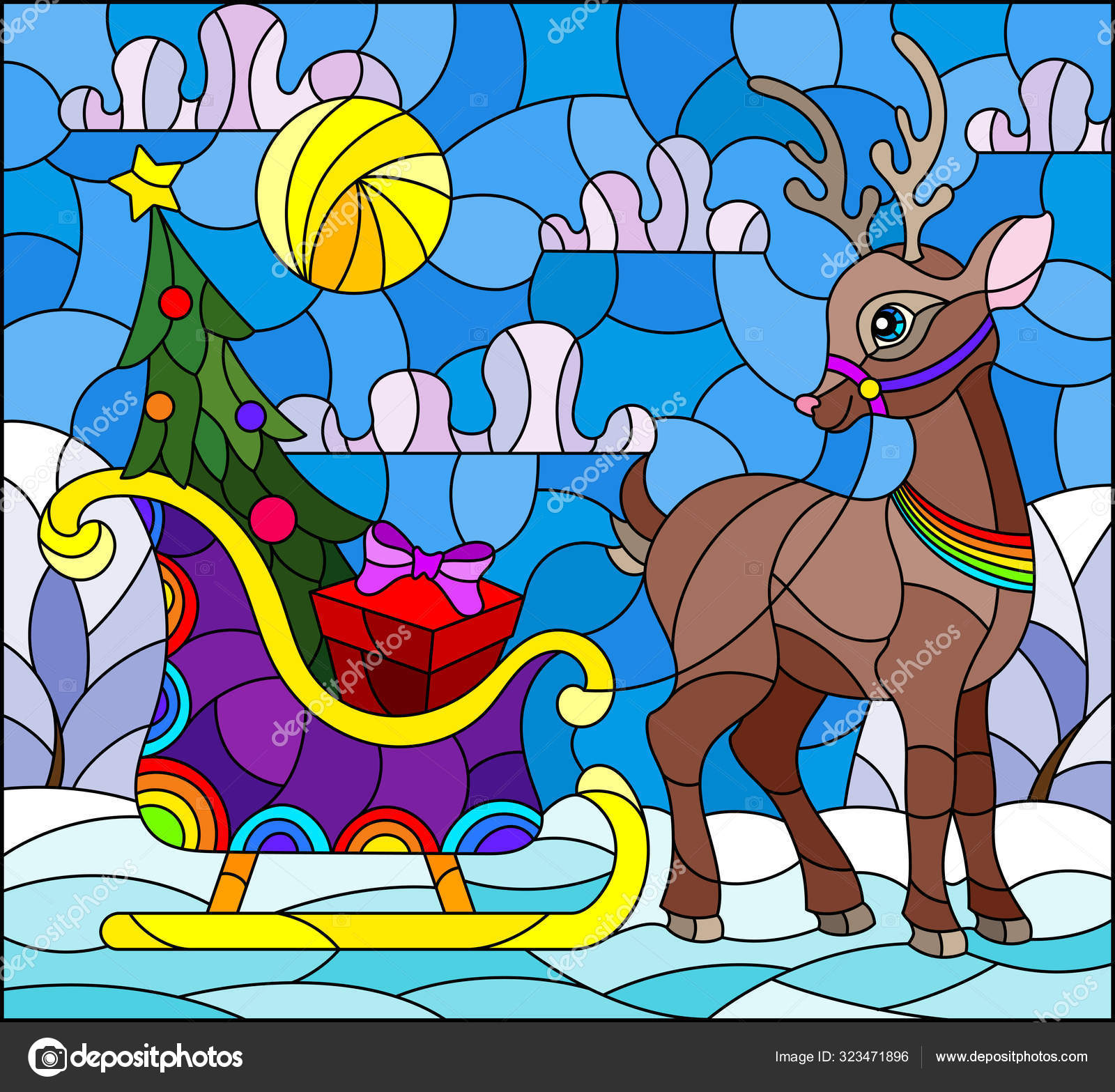 Rudolph Stained Glass Designs